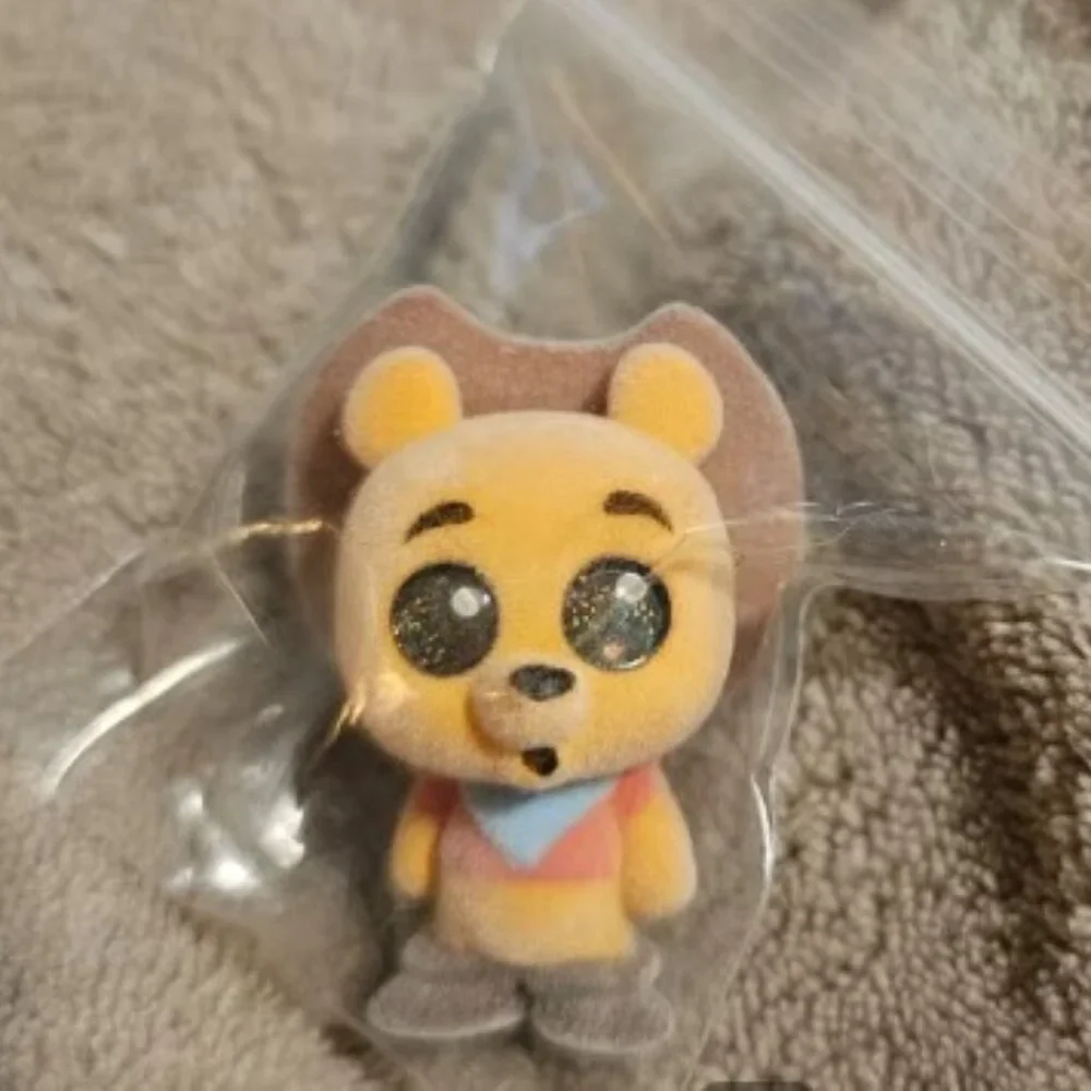 Disney | Toys | Ultra Rare Flocked Cowboy Hat Pooh Winnie The Pooh ...